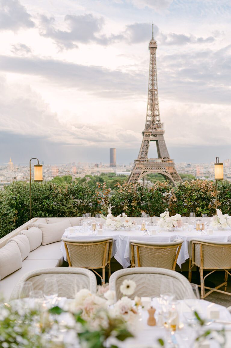 Rooftop Dinner in Paris - Jennifer Fox Weddings